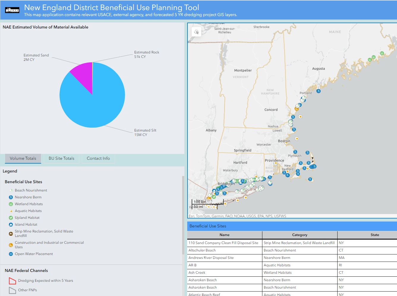 Beneficial Use Planning Map